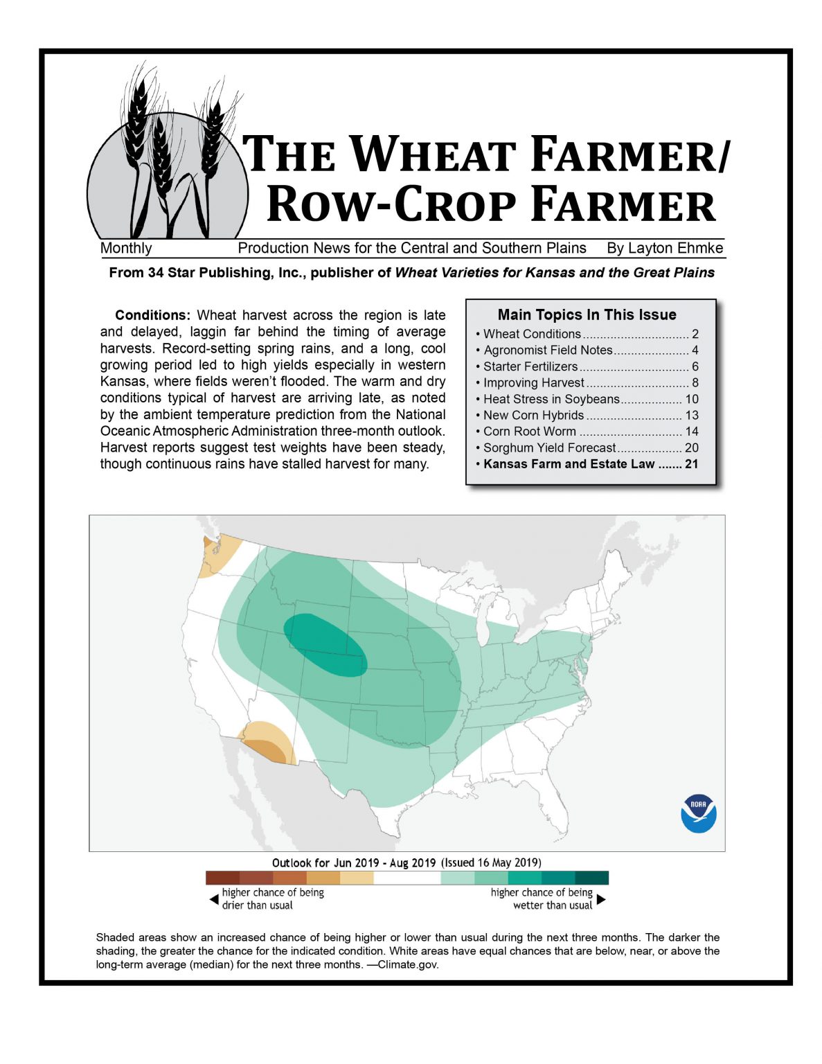 The Wheat Farmer/Row-Crop Farmer + Wheat Varieties for Kansas and the ...